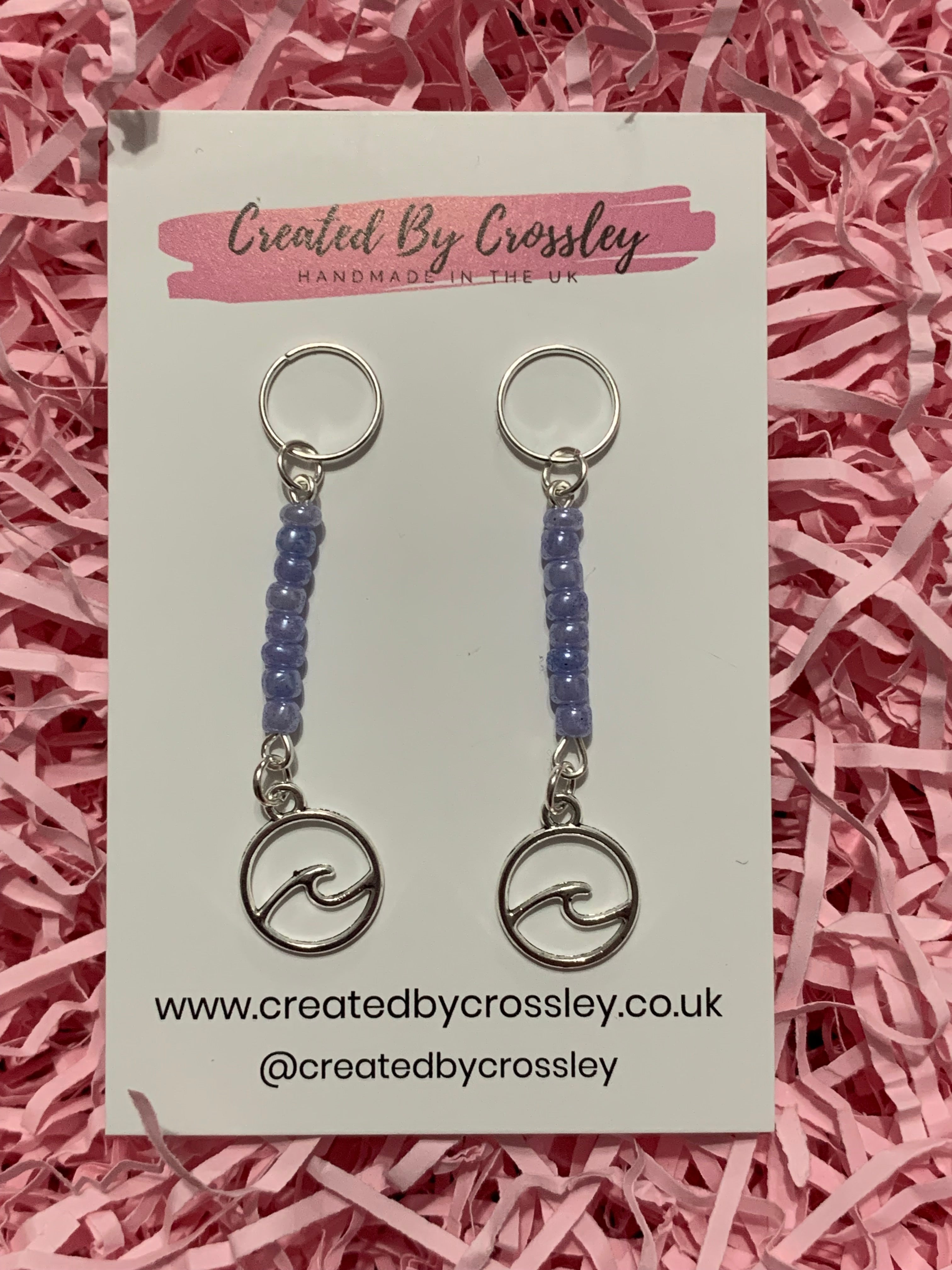 Blue Wave Hearing Aid Charms – Created By Crossley